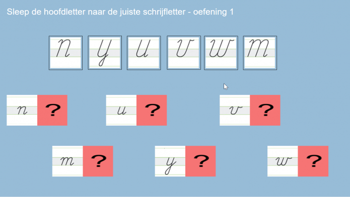 Van hoofdletters naar schrijfletters - CKSA ICT